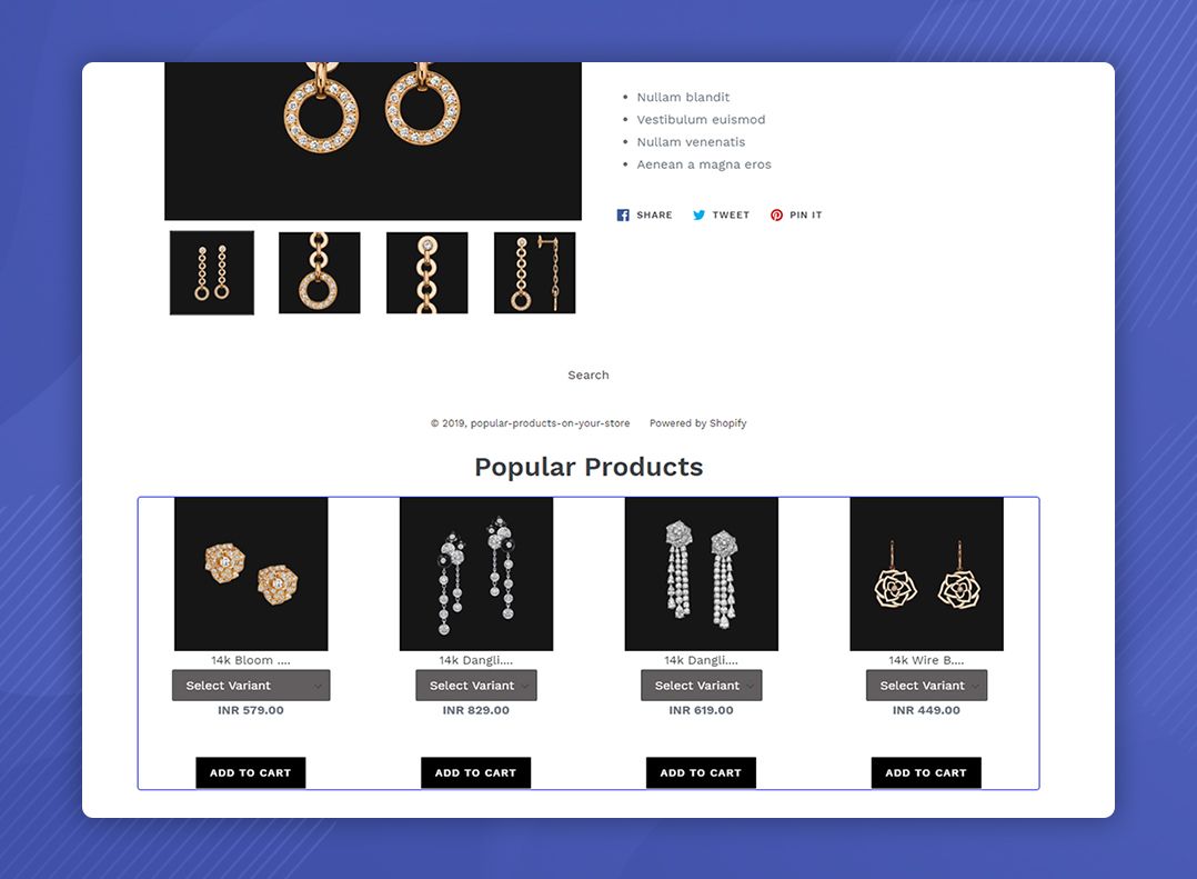 Popular Products on Your Store